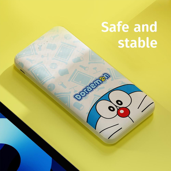 Pin Dự Phòng ROCK Doraemon Magnetic Wireless P83 5.000mAh