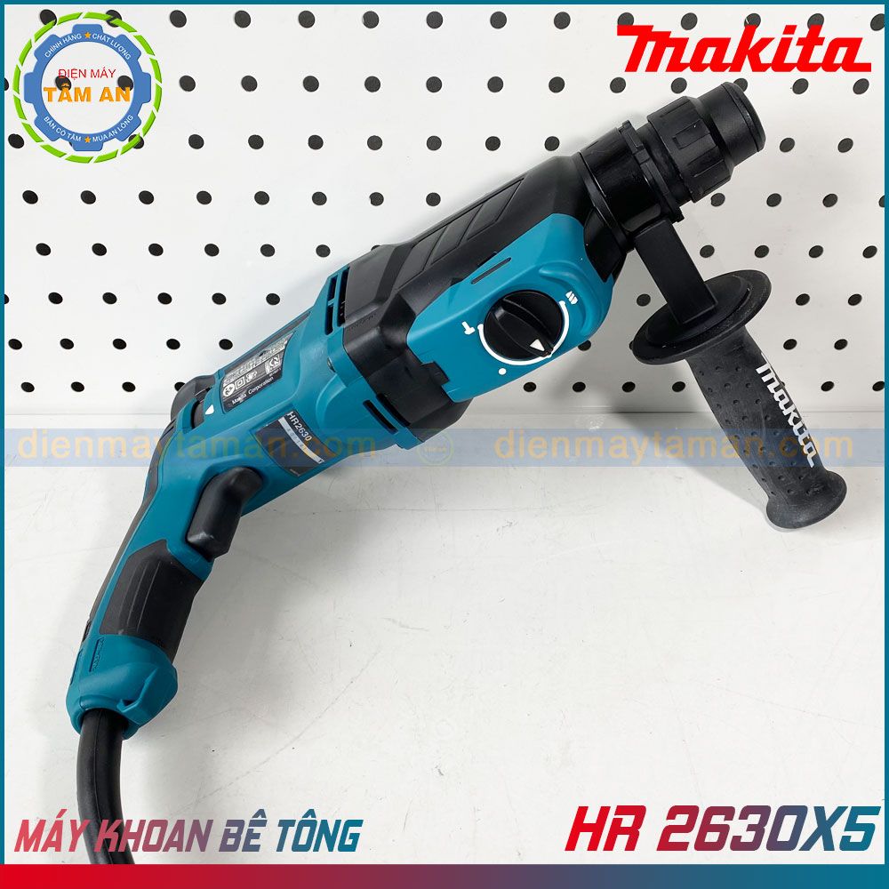 Máy khoan bê tông ba chức năng Makita HR2630X5 Chính hãng – Điện Máy Tâm An