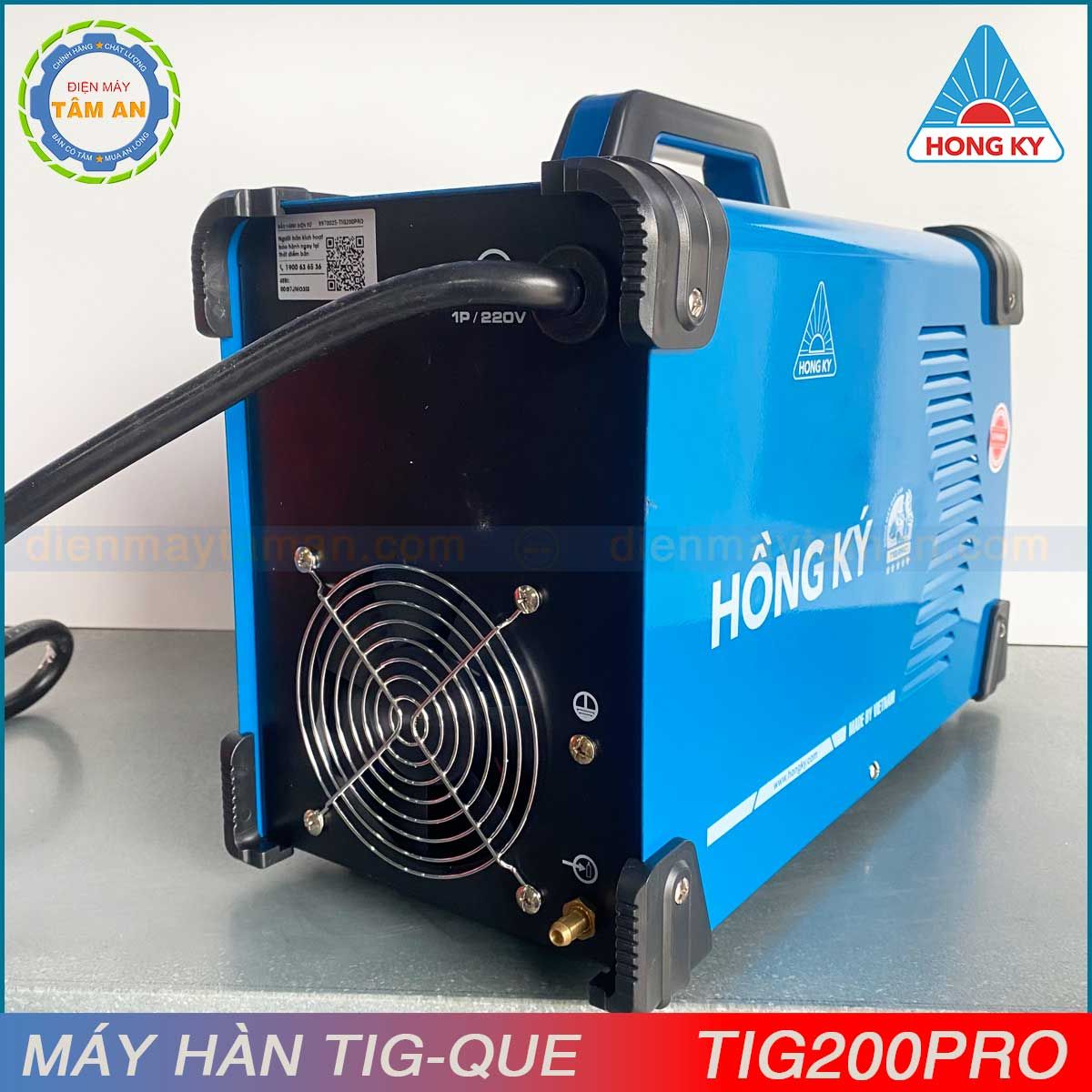 Máy hàn TIG/QUE hồng ký Pro TIG200PRO - đa năng - mạnh mẽ -tiết kiệm ...