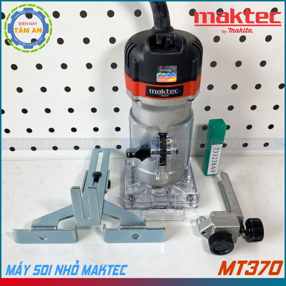 Máy soi máy đánh cạnh cầm tay Maktec MT370 Cốt 6mm – Điện Máy Tâm An