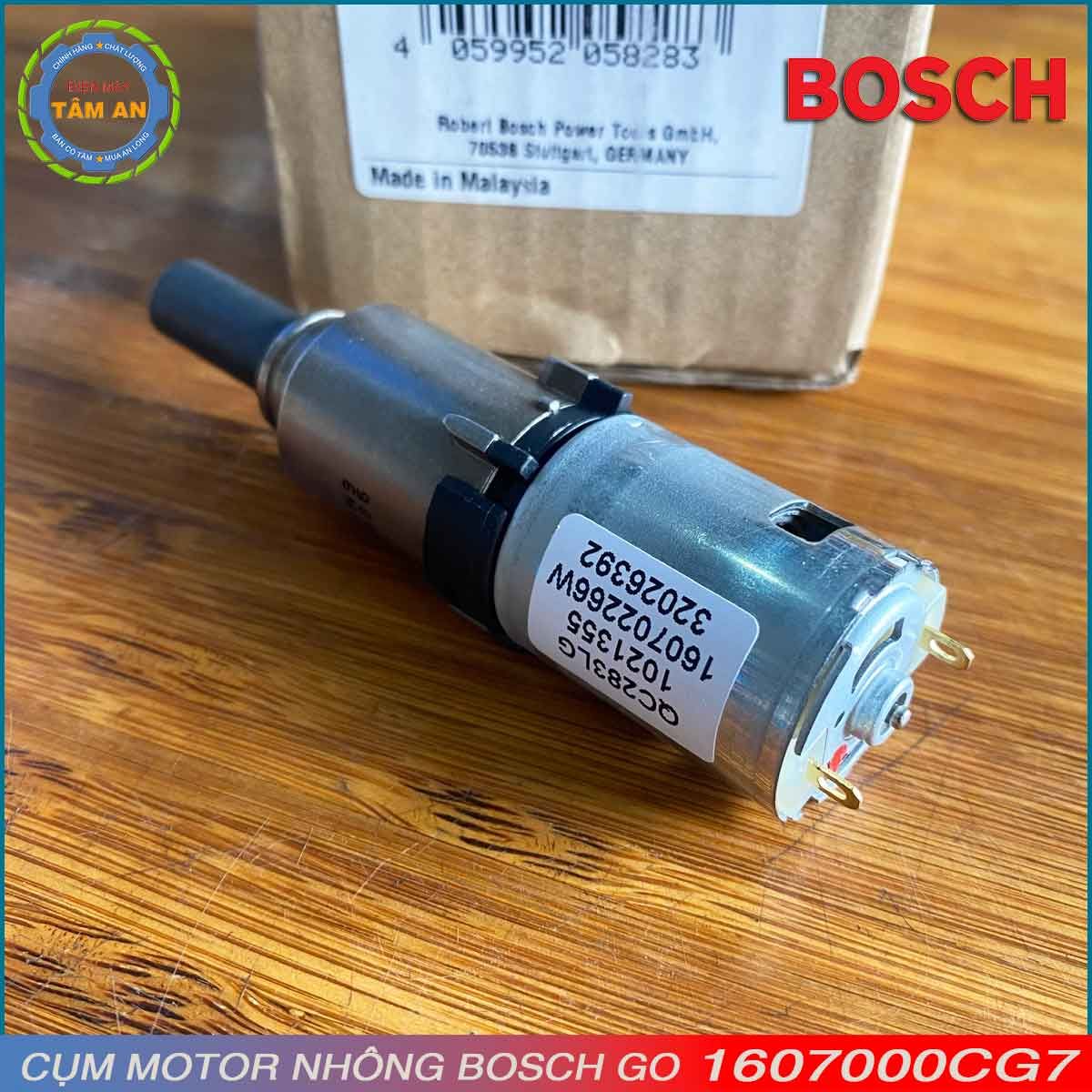 Cụm Mô tơ và Nhông máy vặn vít BOSCH GO GEN 2 1607000CG7 – Điện Máy Tâm An