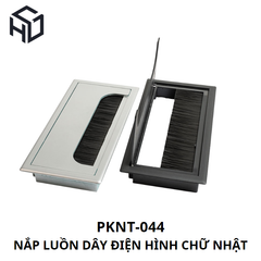 (PKNT-043) Nắp Luồn Dây Điện Hình Vuông Màu Đen Đỏ