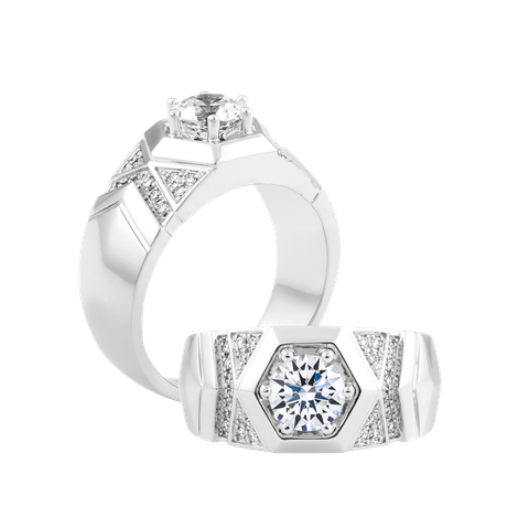 Nhẫn đính kim cương – Thế giới Kim Cương