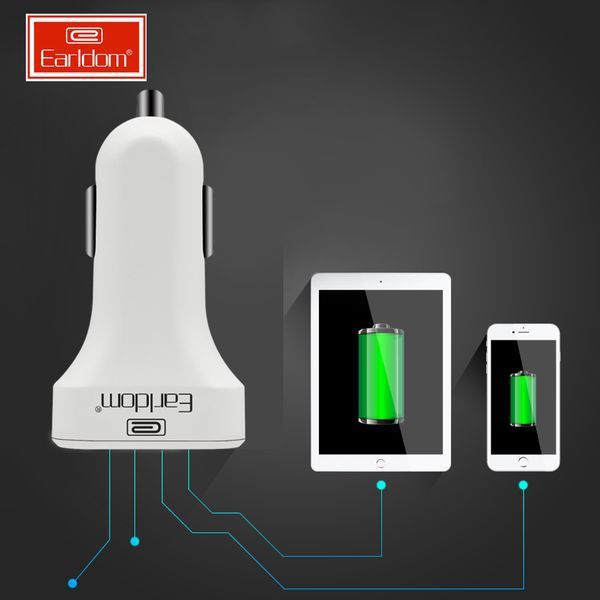 Tẩu Chuyển Đổi Nguồn Ôtô Earldom ES131 Sạc Nhanh 2.1A Chính Hãng Shop 689.VN - Hàng Chuẩn Giá Tốt