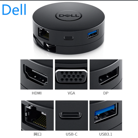 DELL ADAPTER USB-C (DA300) – LAPTOPUSA.VN