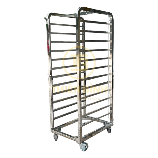 Xe đẩy khay inox 12 tầng - Sản xuất theo yêu cầu – Nhà Phân phối Thiên ...