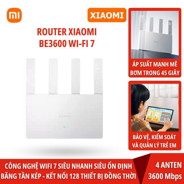 Bộ phát wifi Xiaomi Router Mi Router BE3600 2.5G - Giá tốt – Cửa Hàng ...