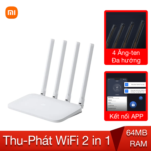 Bộ phát wifi Xiaomi Router4c Mi Router 4C R4CM – Cửa Hàng TCS - Mi Vietnam