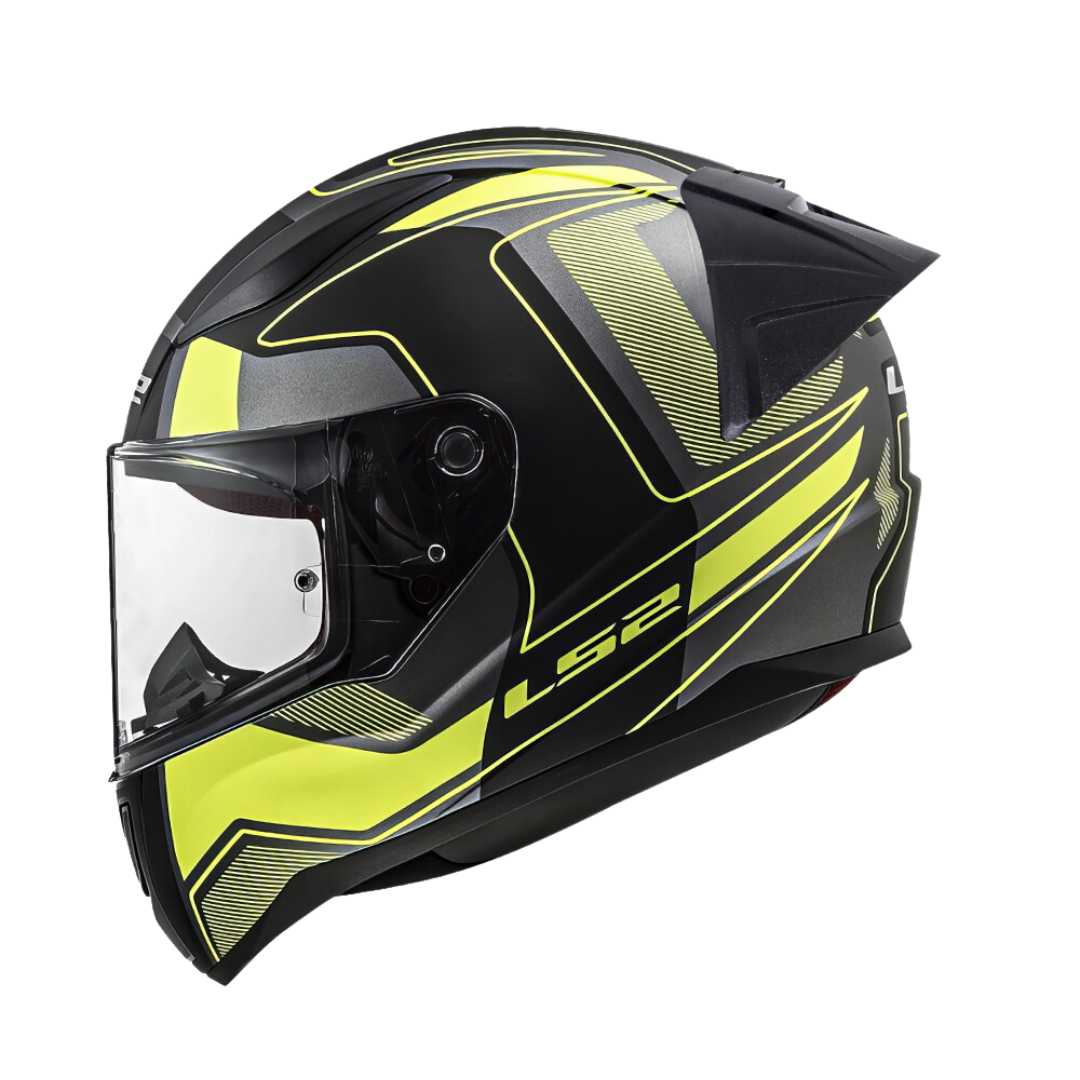 LS2 FF353 Rapid Masterpiece Black H-V Yellow – ARROW VIETNAM
