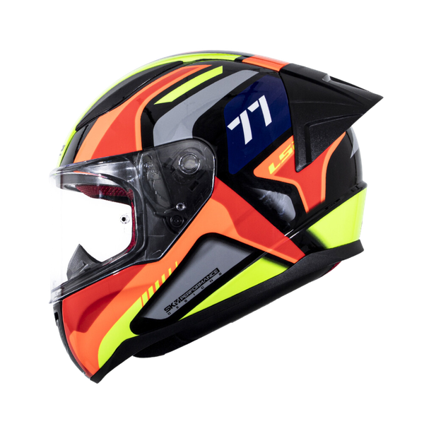 LS2 FF353 Rapid Masterpiece Black H-V Yellow – ARROW VIETNAM