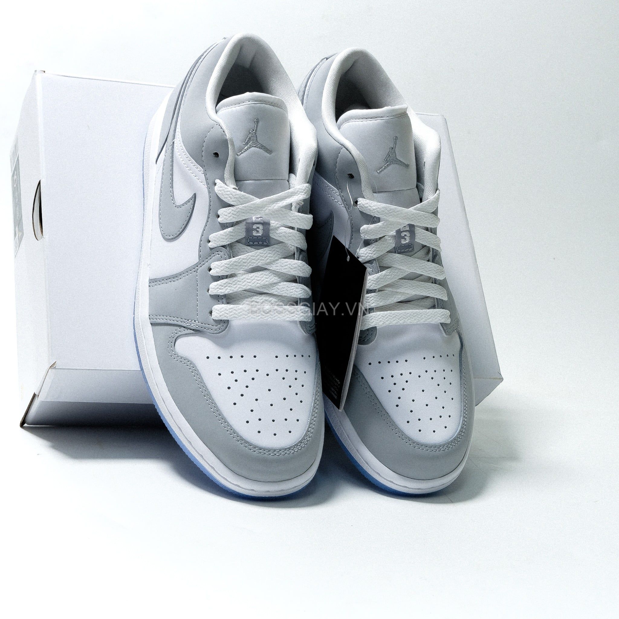 Nike Jordan 1 Low White Wolf Grey DC0774-105 – BG SNEAKER