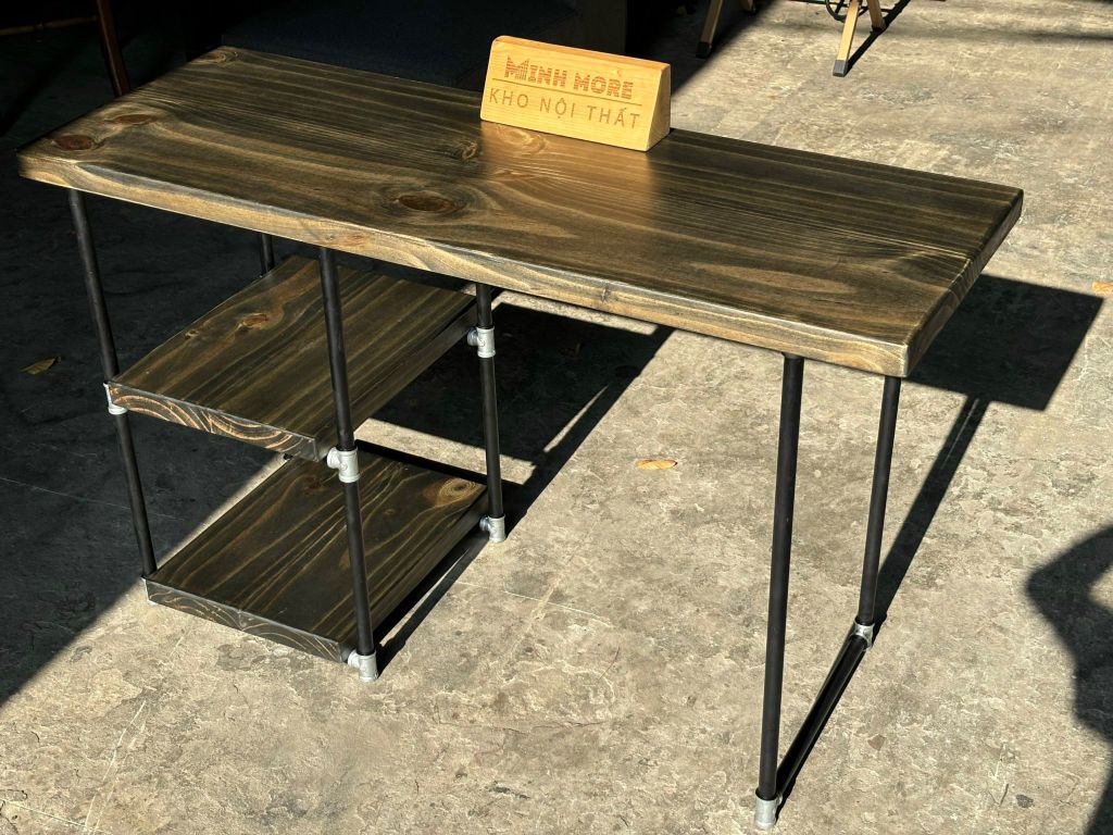ANCHIL - Bàn Làm Việc Gỗ Thông – Minh More - Kho Nội Thất