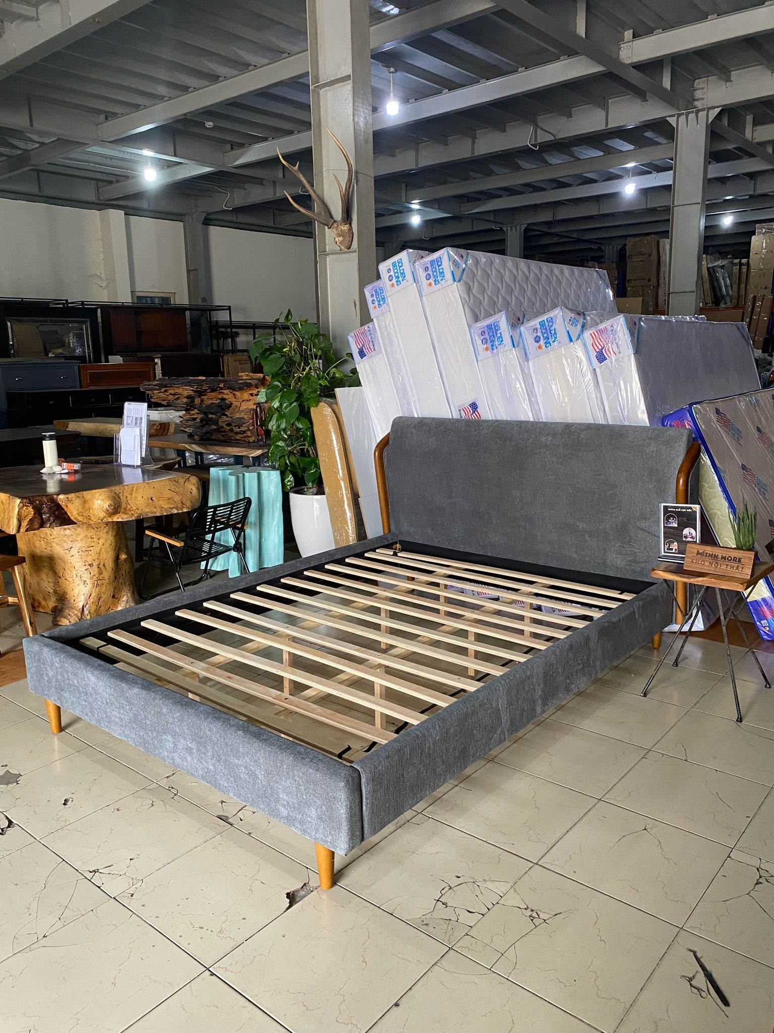 CHIBEL - Giường Bọc Nệm Xuất Khẩu – Minh More - Kho Nội Thất