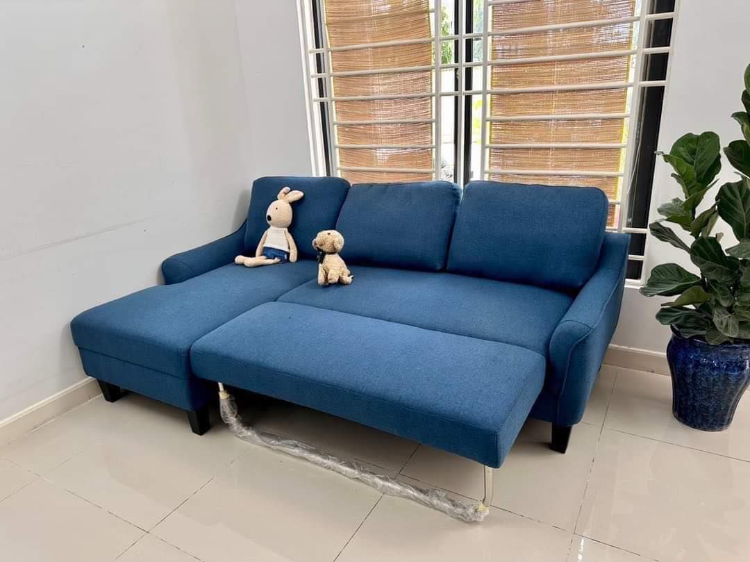 LESTER - Sofa Giường Góc L Xuất Khẩu – Minh More - Kho Nội Thất
