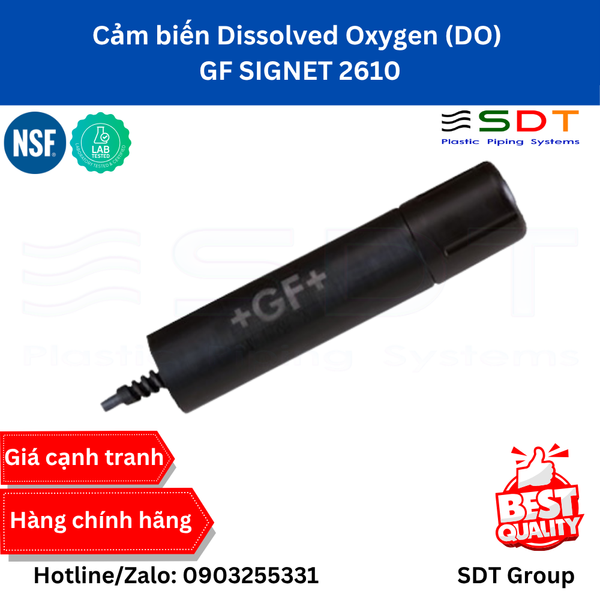 Cảm biến Dissolved Oxygen (DO) GF SIGNET 2610 SDT: Van, ống nhựa công ...