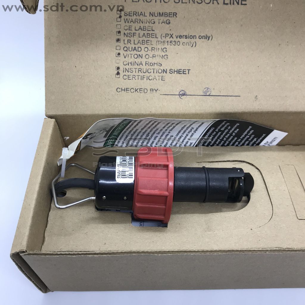 Cảm biến lưu lượng 515 GF Signet SDT: Van, ống nhựa công nghiệp No.1