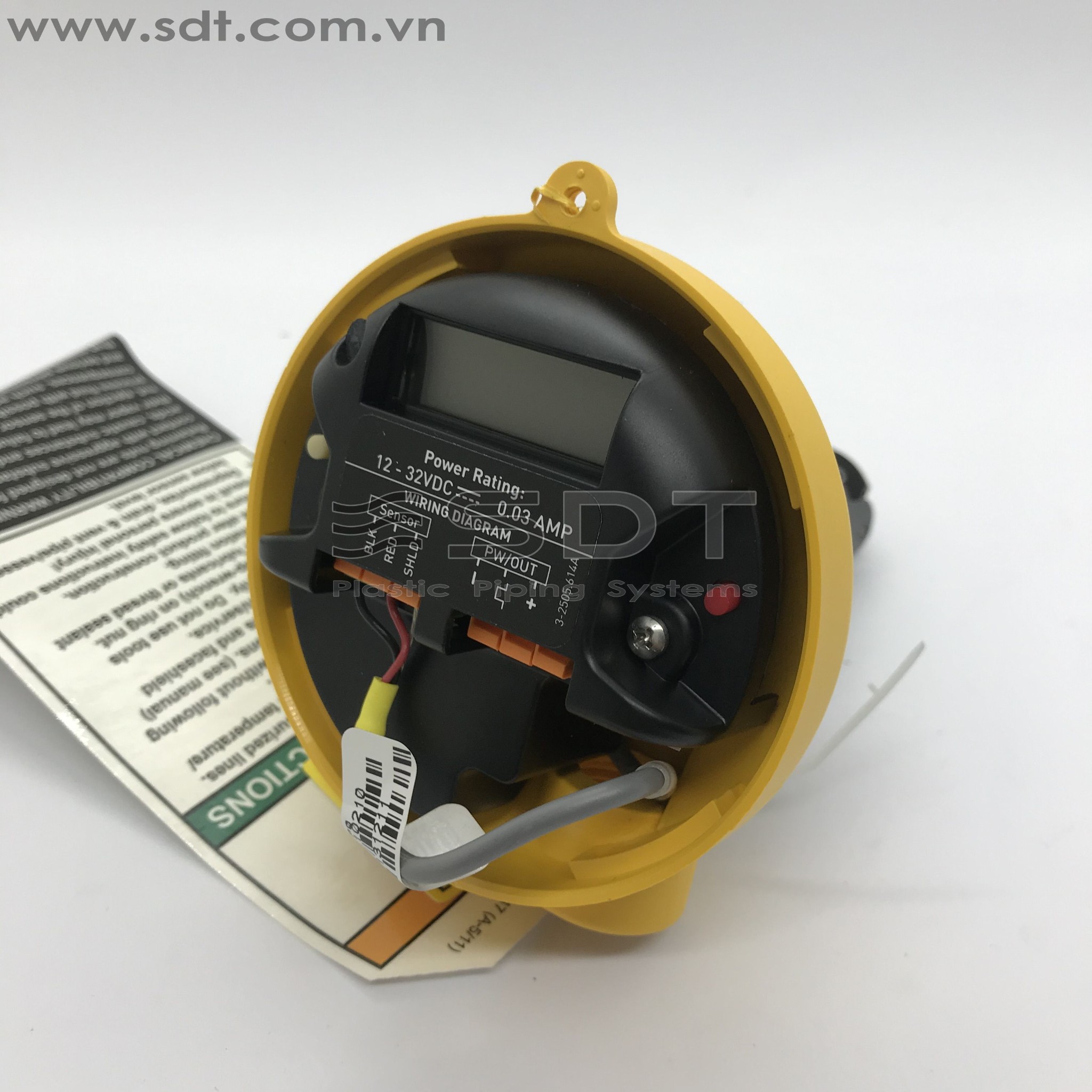 Thiết bị đo lưu lượng không hiển thị 2537 GF Signet SDT: Van, ống nhựa ...