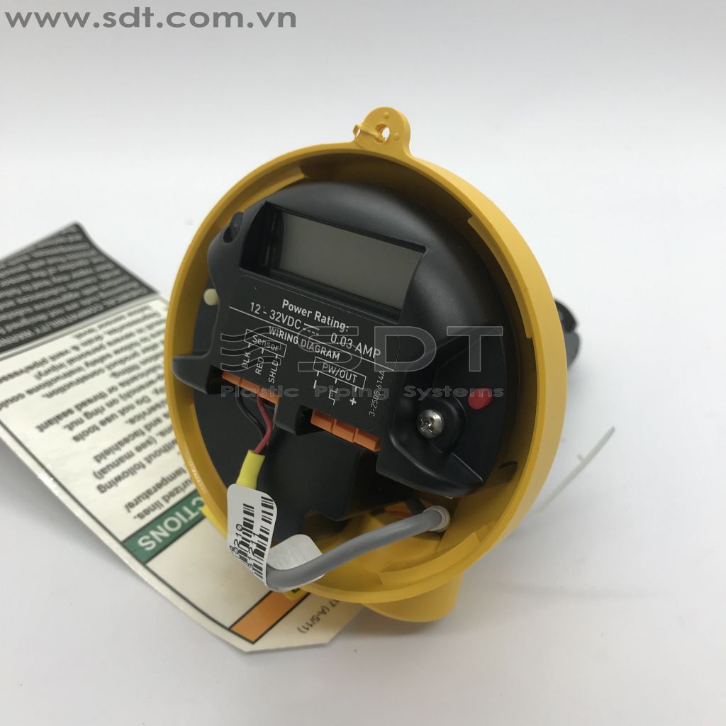 Thiết bị đo lưu lượng không hiển thị 2537 GF Signet SDT: Van, ống nhựa ...