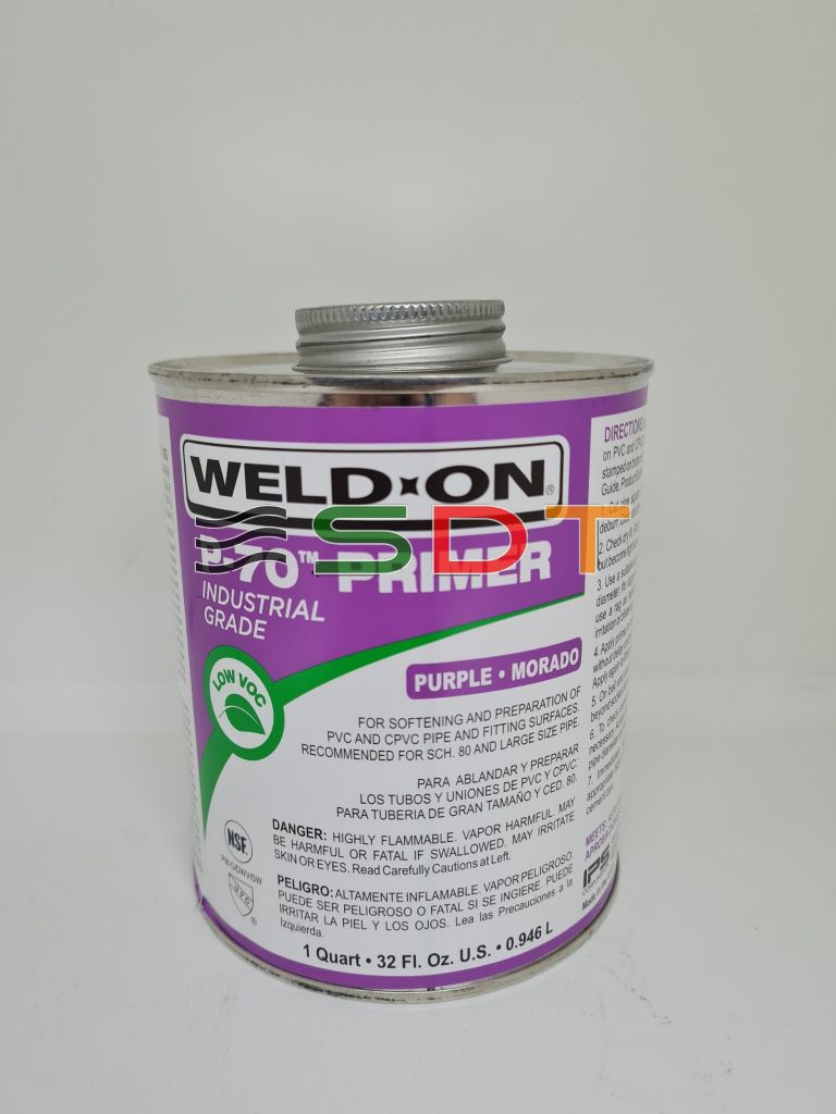 Keo rửa ống nhựa UPVC/CPVC Primer Weldon P70 SDT: Van, ống nhựa công ...