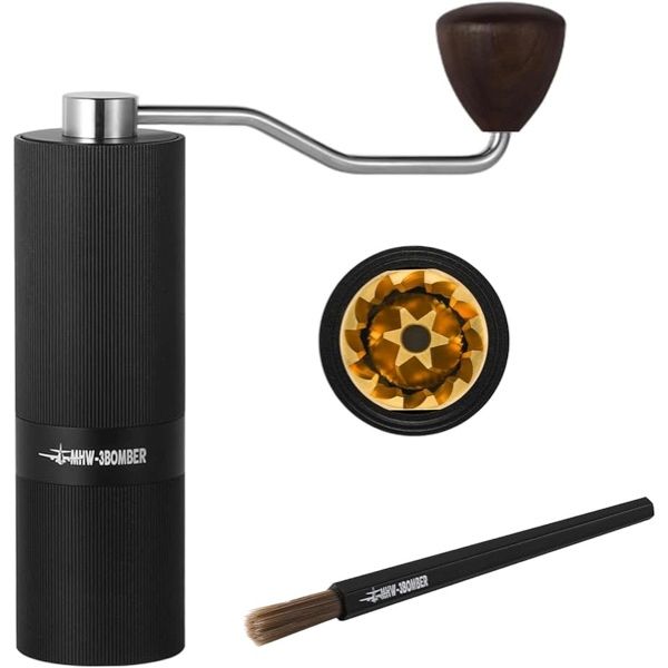 Racing M1-Manual Coffee Grinder Titanium Gold Coating Burr – Apple8 Store