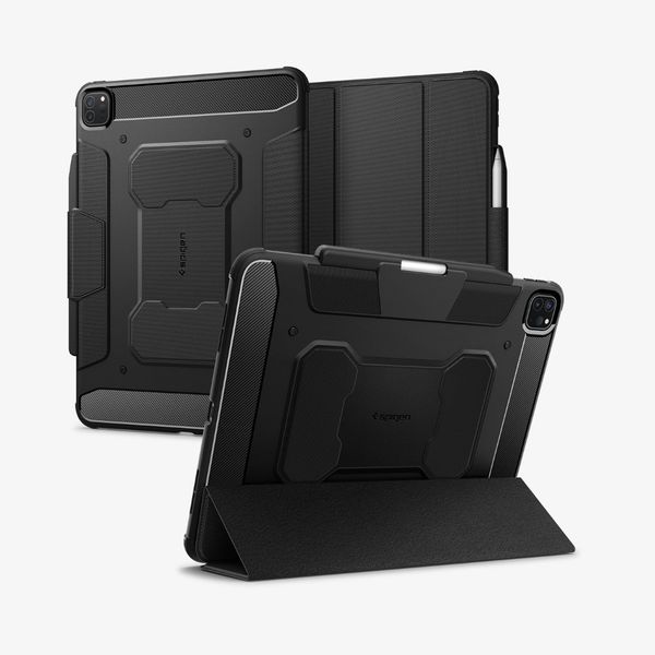 Bao Da Spigen Case Rugged Armor Pro Black Ipad Pro 13 Inch (2024) – (A ...