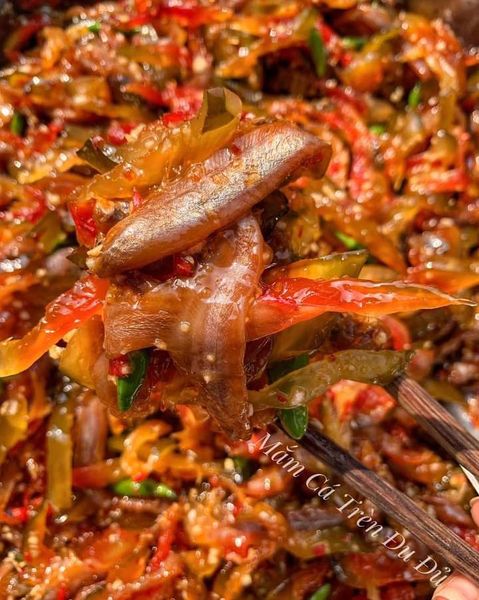 Mắm cà trèn đu đủ – Ăn vặt Zupy