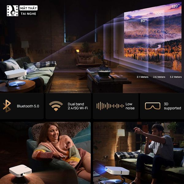 MÁY CHIẾU THÔNG MINH XGIMI ELFIN FULLHD 1080P BẢN QUỐC TẾ CHÍNH HÃNG ...