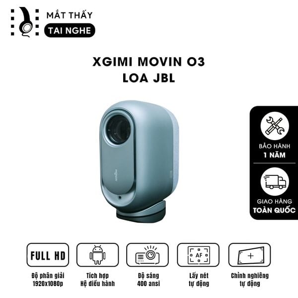 MÁY CHIẾU THÔNG MINH XGIMI MOVIN O3 FULL HD BẢN CHÍNH HÃNG – MẮT THẤY TAI NGHE