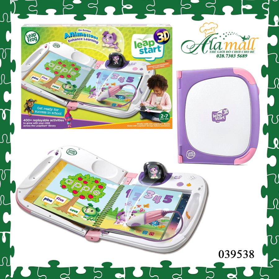 LeapStart 3D Interactive Learning System (Pink) – Thế giới đồ chơi cho bé