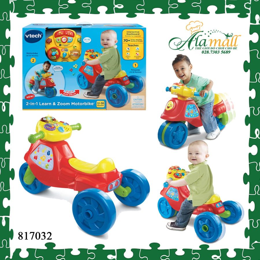 Vtech 2 In 1 Tri To Bike – Thế giới đồ chơi cho bé