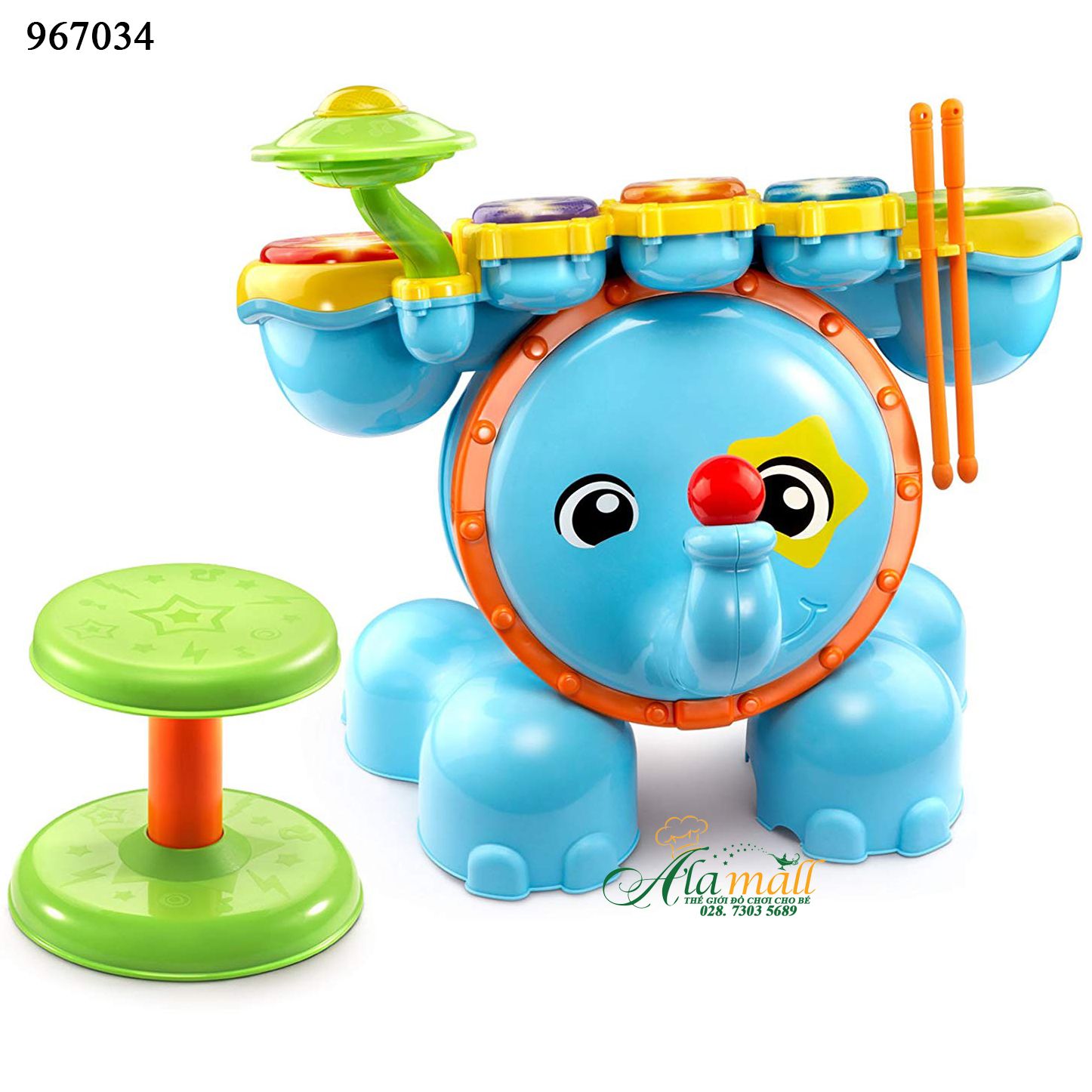 Vtech Safari Sounds Drum Exclusive – Thế giới đồ chơi cho bé