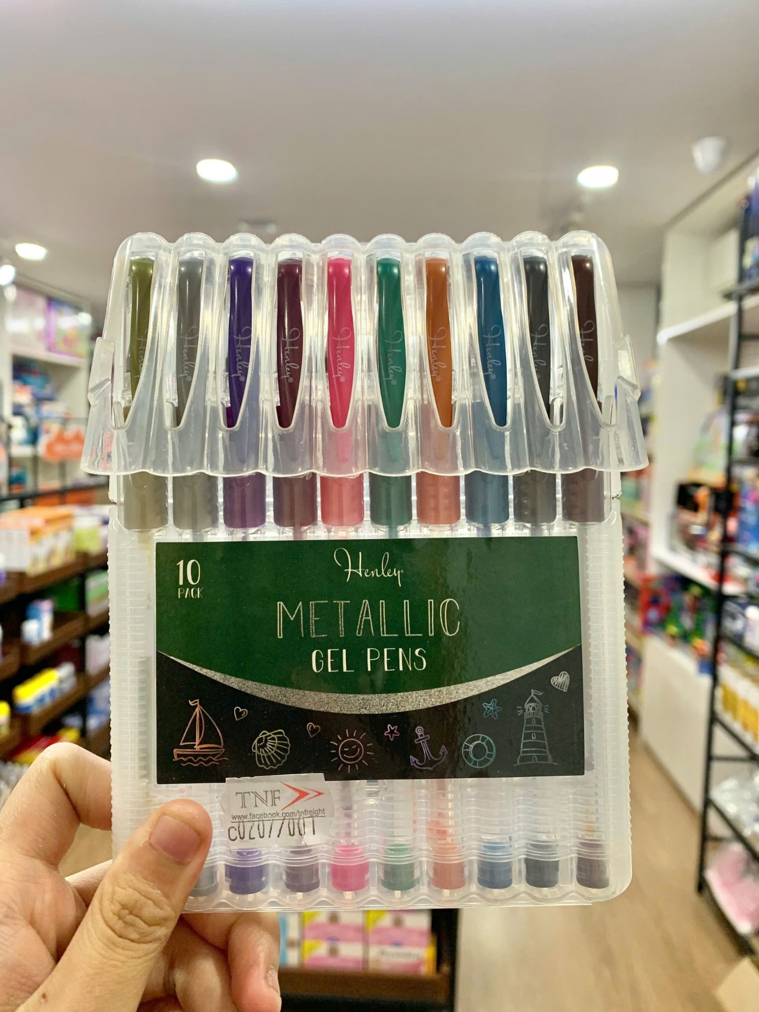 Henley Metallic Gel Pens 10pk – Thế giới đồ chơi cho bé