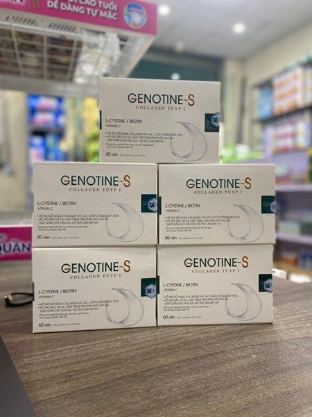 Genotine S- Collagen tuyp I hộp 60 viên – Minh Anh Pharmacy Chain ...