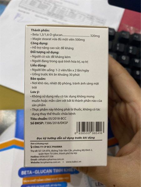 Viên uống ISA Tăng cường hệ miễn dịch cho bệnh nhân ung thư lọ 30 viên – Minh Anh Pharmacy Chain ...