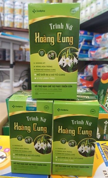 Trinh Nữ Hoàng Cung Sadipha, hỗ trợ hạn chế sự phát triển của u xơ ...
