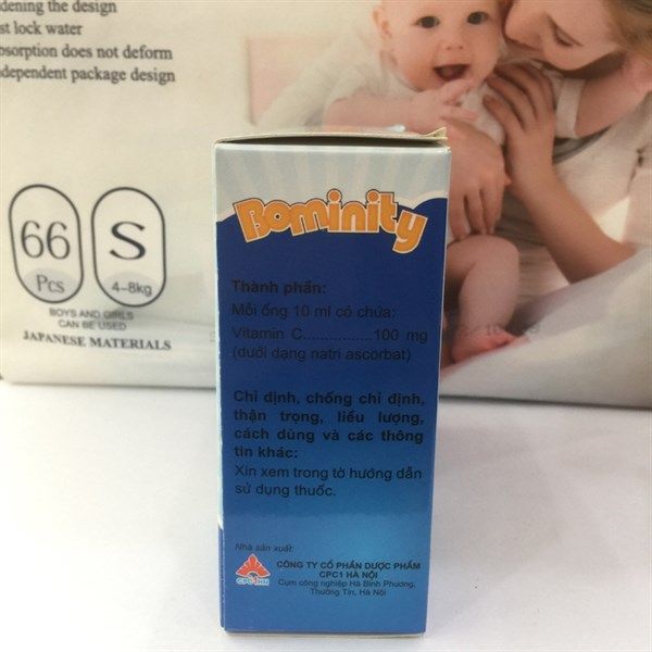 Bominity bổ sung Vitamin C dạng ống uống cho trẻ trên 2 tuổi – Minh Anh ...