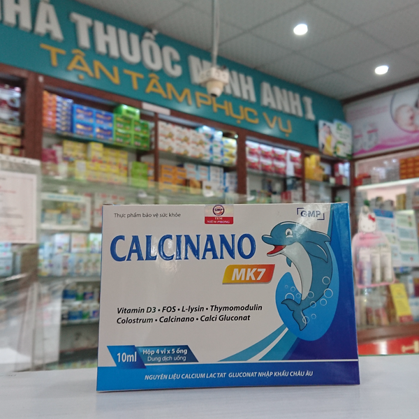 Calcinano MK7 dạng nước cho trẻ nhỏ – Minh Anh Pharmacy Chain - siêu ...