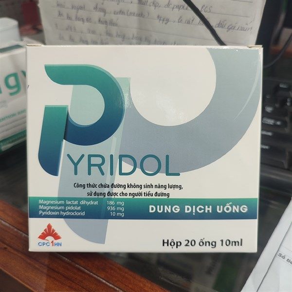 Pyridol hộp 20 ống – Minh Anh Pharmacy Chain - siêu thị sữa và nhà ...