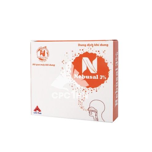 Dung dịch khí dung Nebusal 3% hộp 5 ống – Minh Anh Pharmacy Chain ...