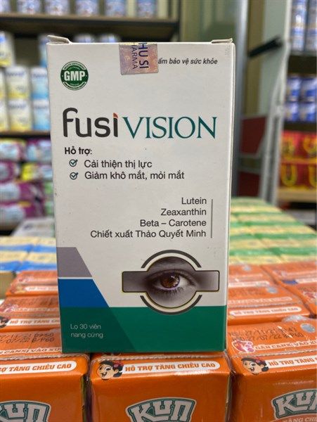 Bổ mắt fusi vision (lọ 30 viên ) – Minh Anh Pharmacy Chain - siêu thị ...