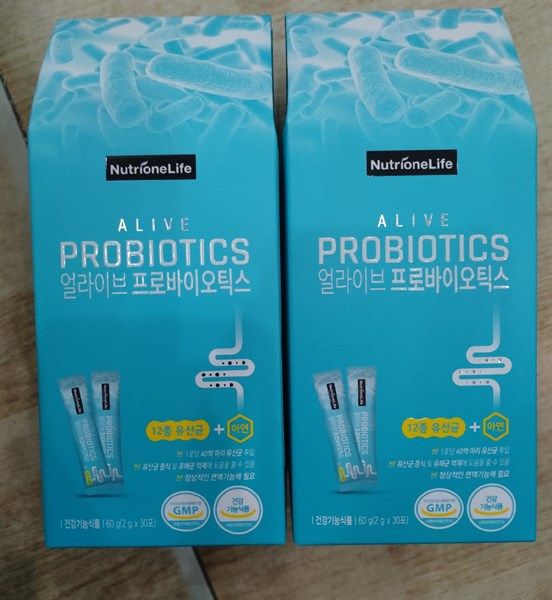 Men vi sinh bổ sung lợi khuẩn ALIVE PROBIOTICS Nutrionelife Hàn Quốc – Minh Anh Pharmacy Chain ...