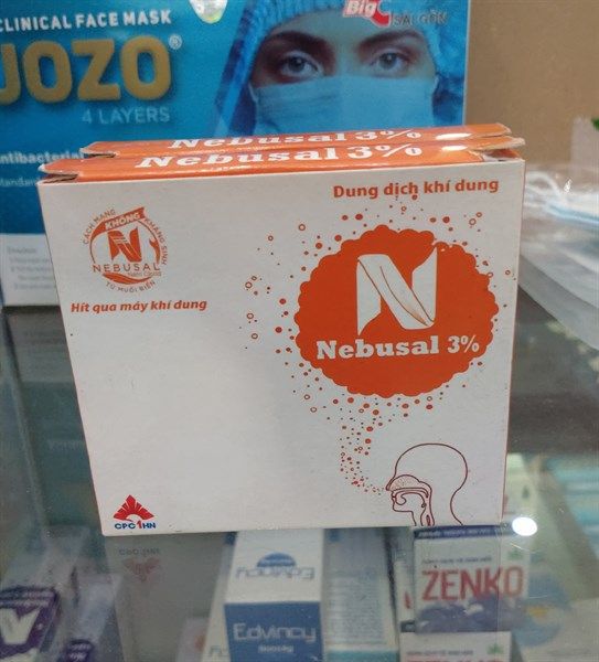 Dung dịch khí dung Nebusal 3% hộp 5 ống – Minh Anh Pharmacy Chain ...