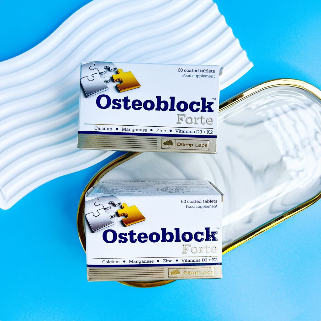Thực phẩm bảo vệ sức khỏe Osteoblock Forte - Giúp bổ sung Canxi và Vit ...