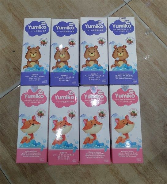 Sữa tắm thảo dược trẻ em Yumiko Cute 200ml – Minh Anh Pharmacy Chain ...