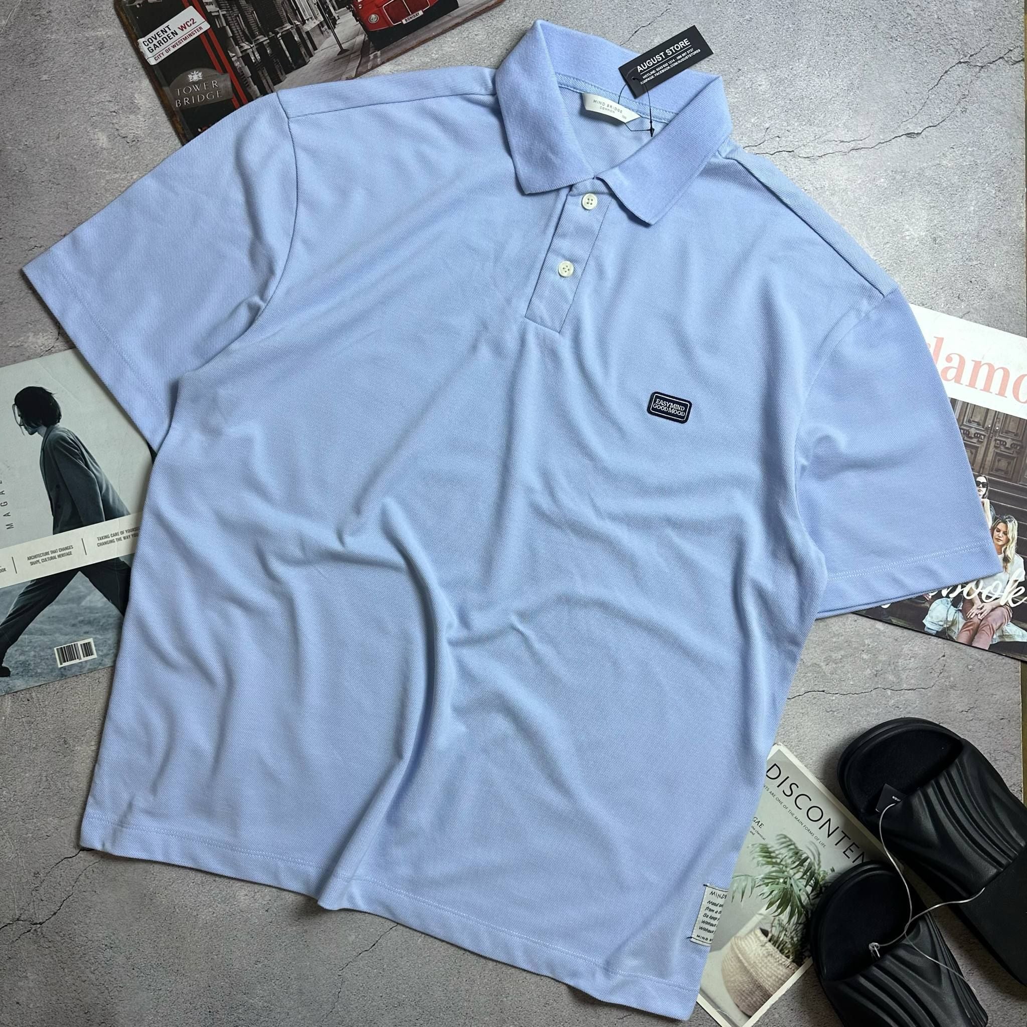 POLO MIND.BRIDGE BASIC LOGO NGỰC 8105 – AUGUST STORE
