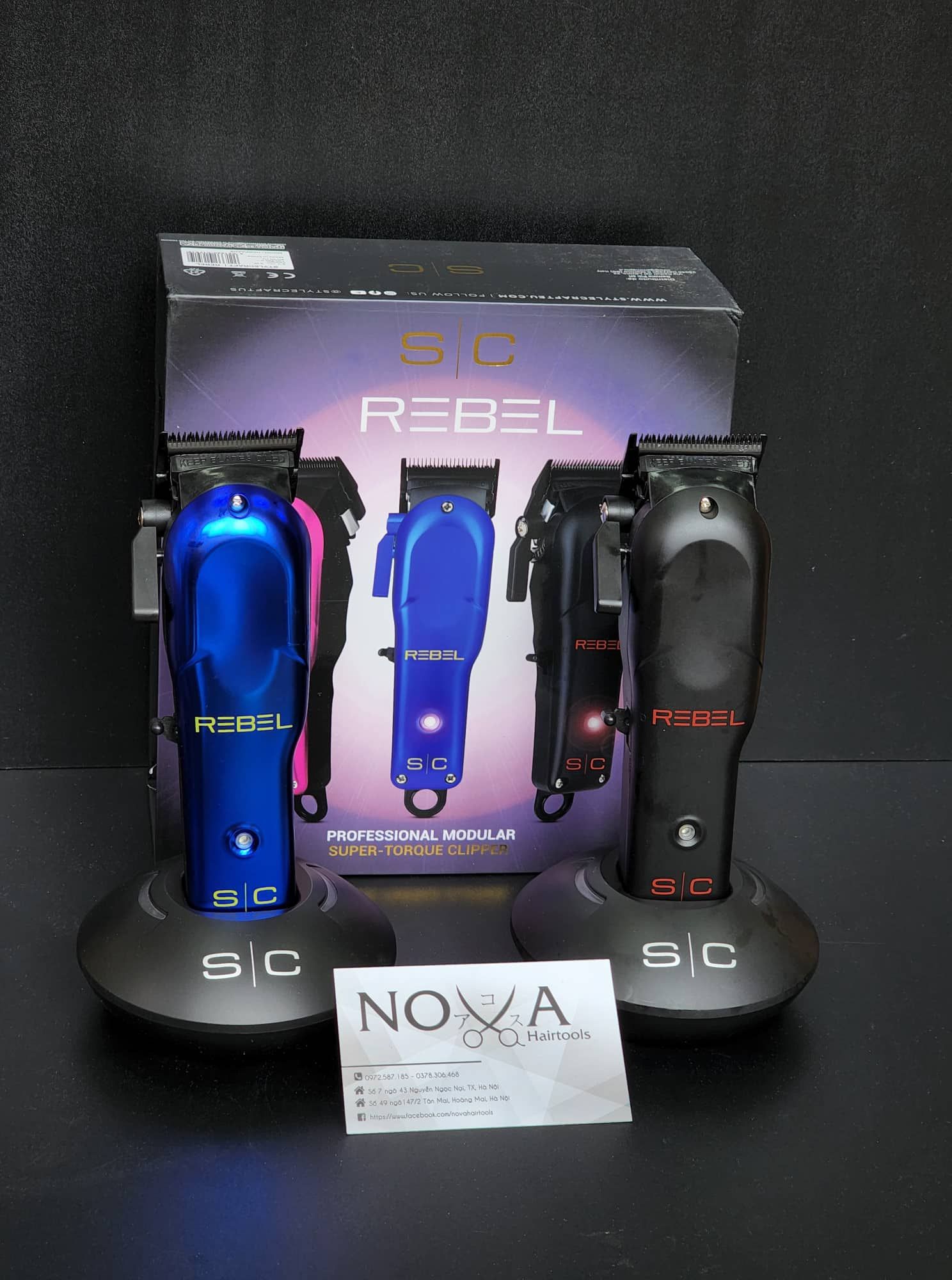 Tông đơ SC Rebel – NOVA HAIR TOOLS