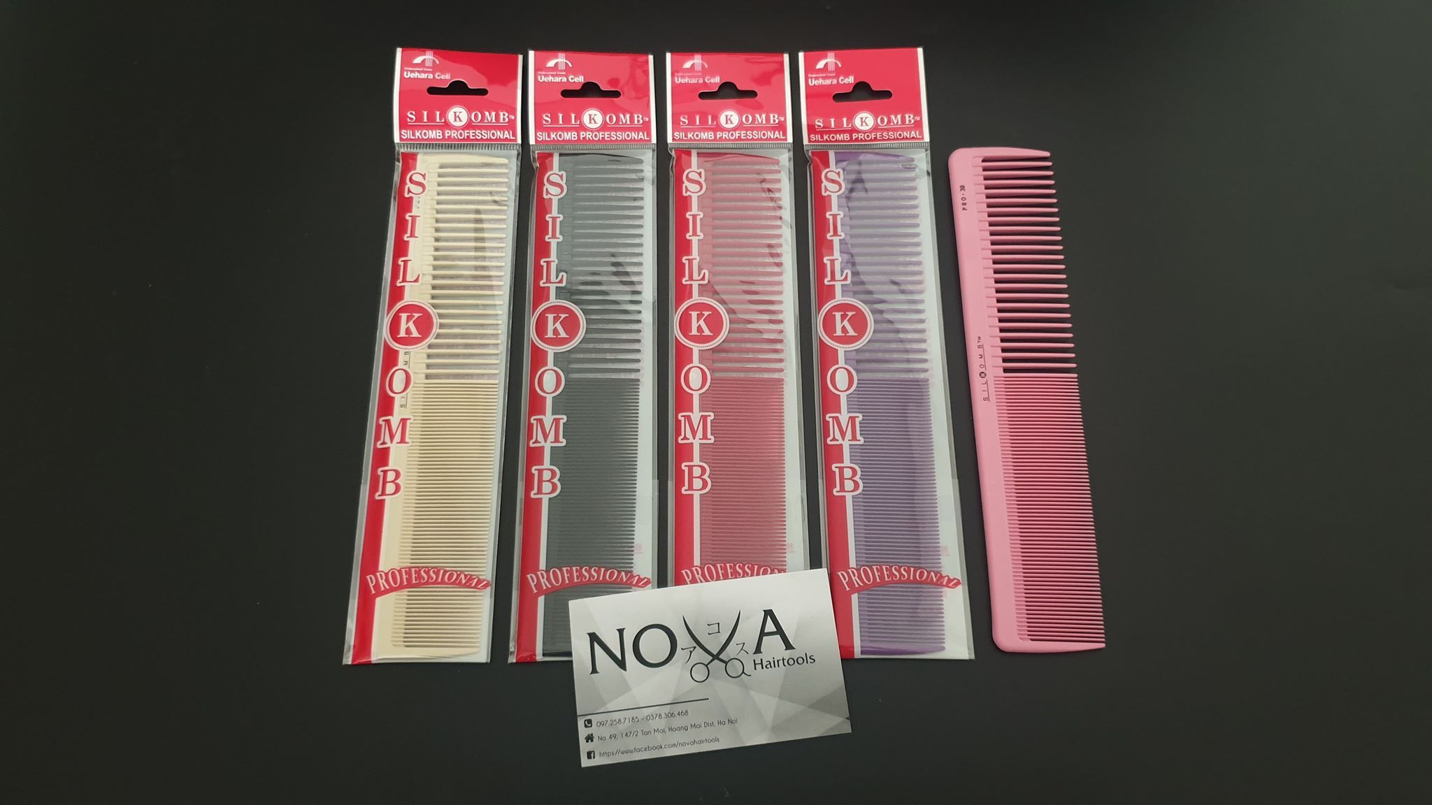 SILK COMB Lược Pro 30 – NOVA HAIR TOOLS