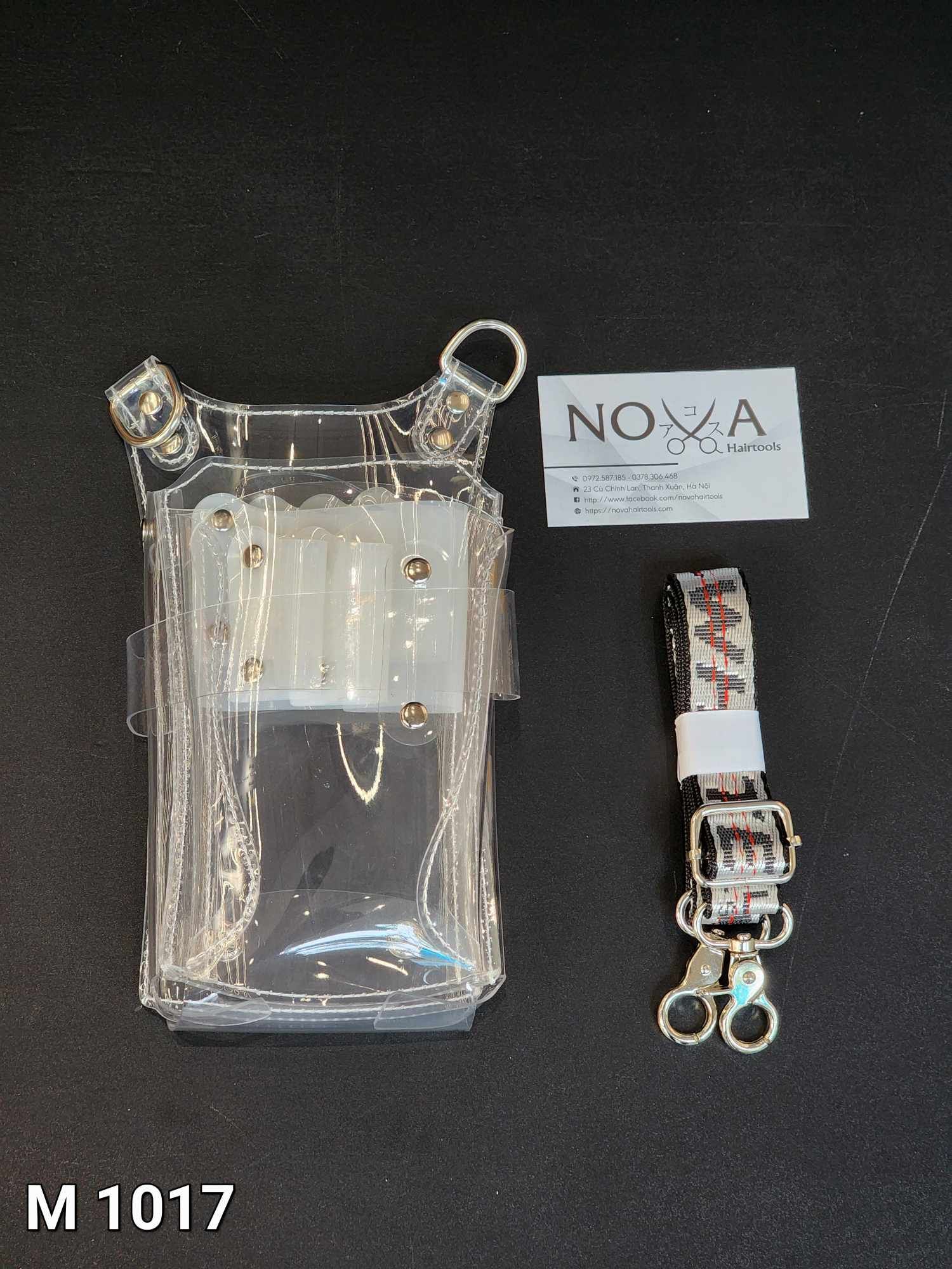 Bao da trong suốt M1017 – NOVA HAIR TOOLS