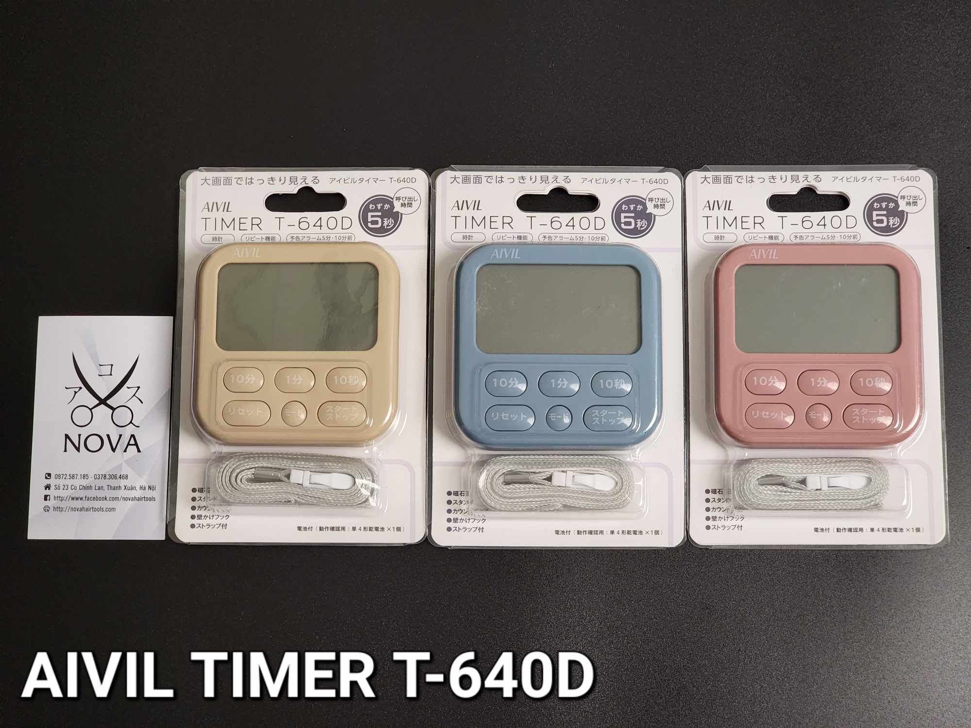 Aivil - Đồng hồ – NOVA HAIR TOOLS