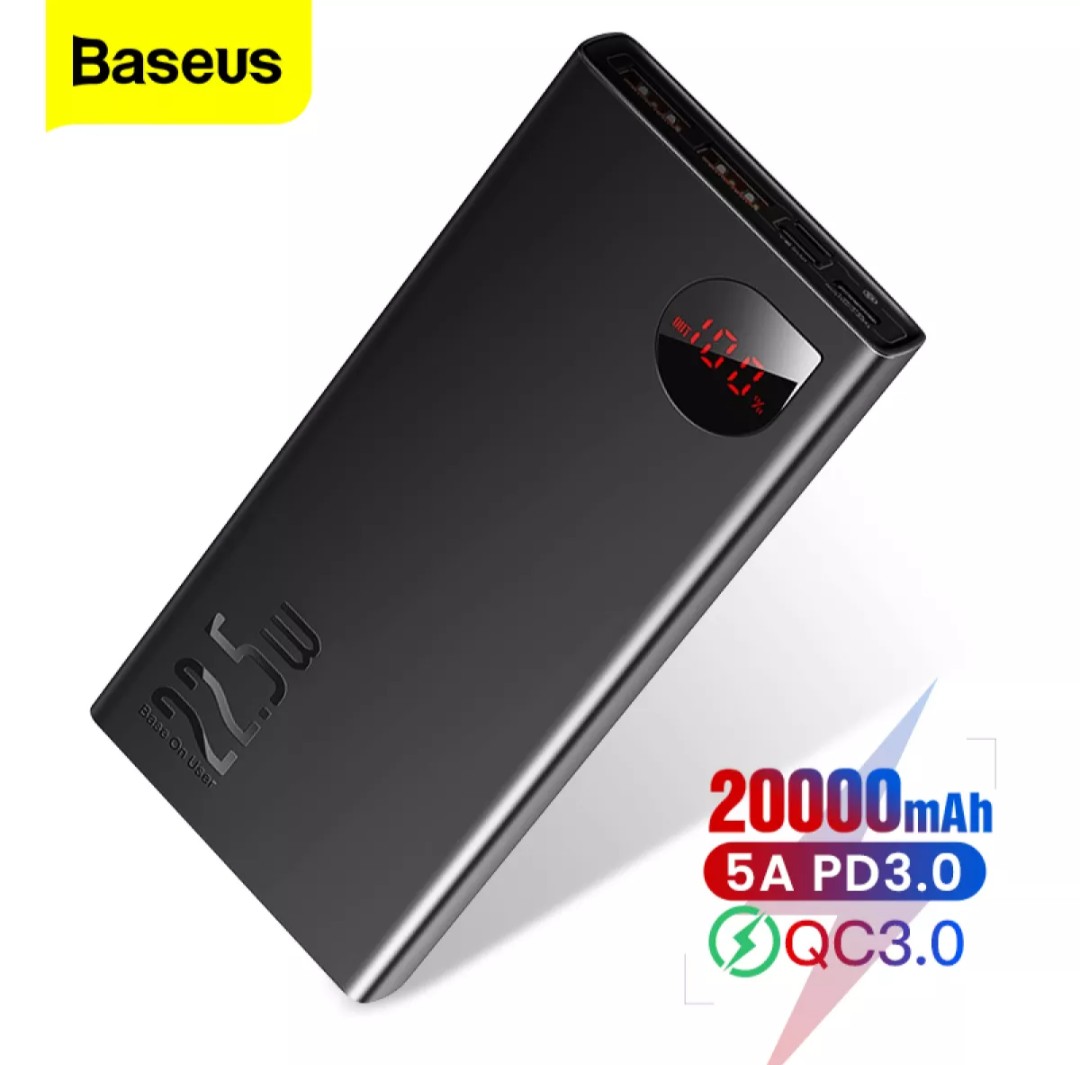 SDP Baseus Adaman 22.5W 20000mAh PPAD – Phụ kiện giá xưởng
